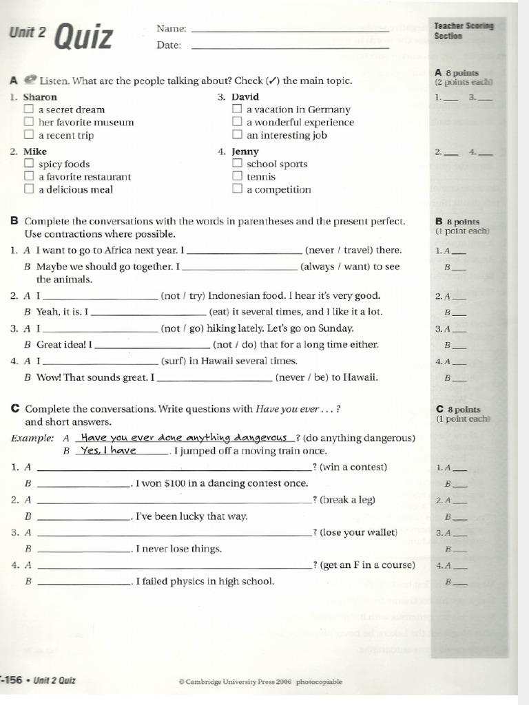 Vdocuments - MX - Touchstone 3 Quiz Unit 2 | PDF Vdocuments - MX - Touchstone 3 Quiz Unit 2 | PDF