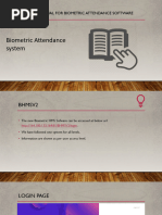 Biometric User Manual | PDF | Biometrics | Fingerprint