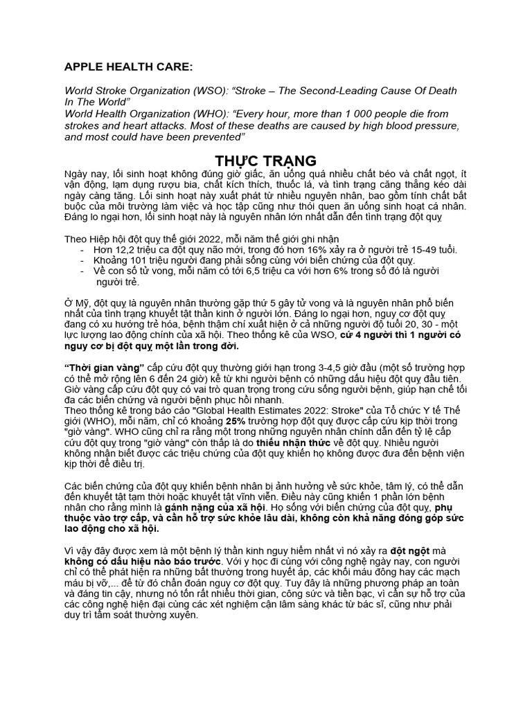 Apple Health Care | PDF