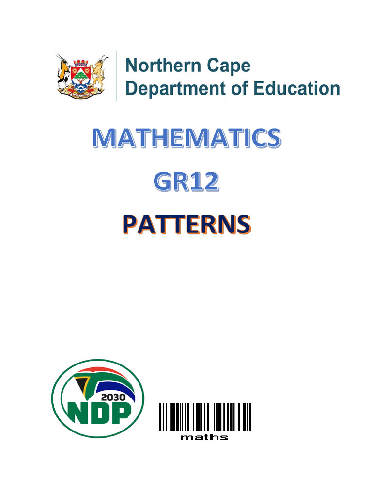 Eng Patterns Ncdoe F | PDF | Quadratic Equation | Algebra
