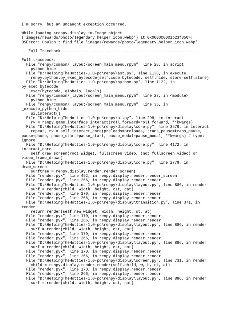 Traceback | PDF | Computing | Software