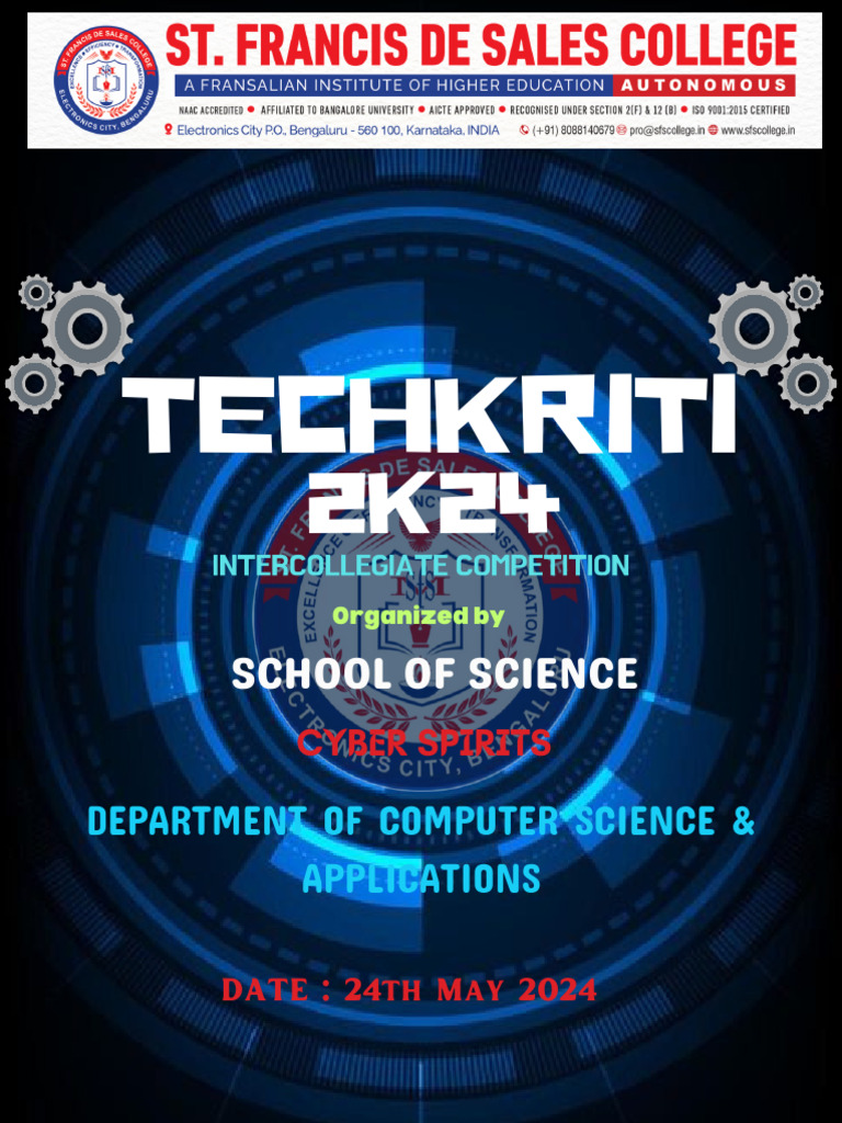 TECHKRITI (Flyers) 2 | PDF | Bachelor's Degree | College