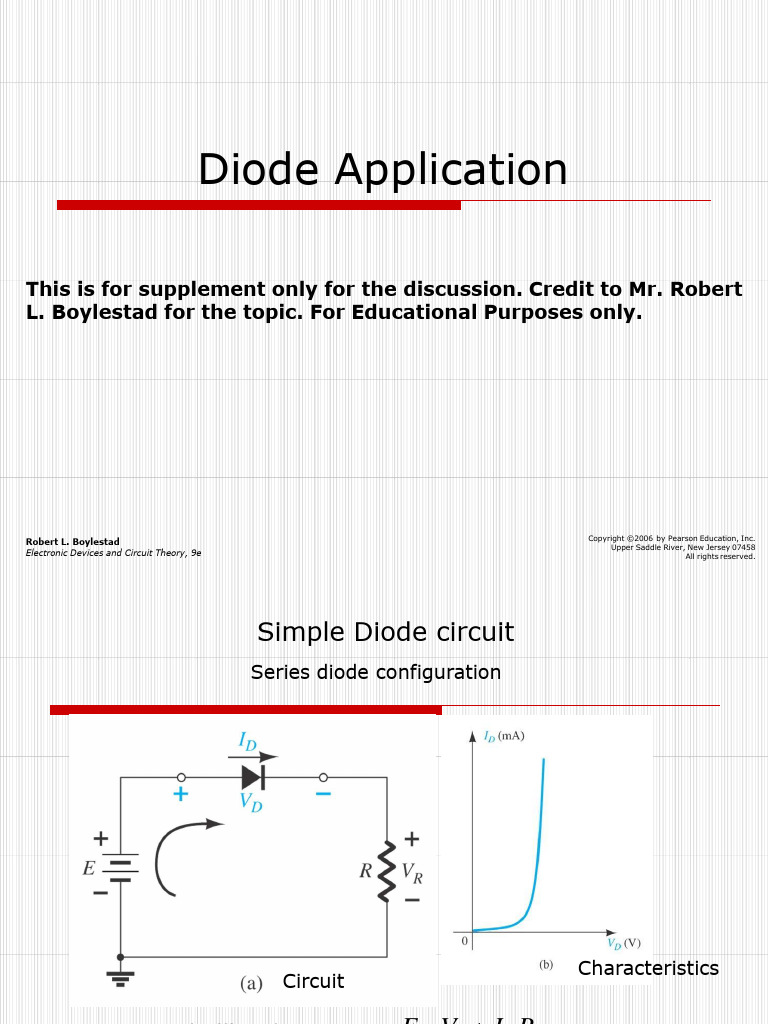 Module 3 - Diode Application | Download Free PDF | Rectifier | Diode
