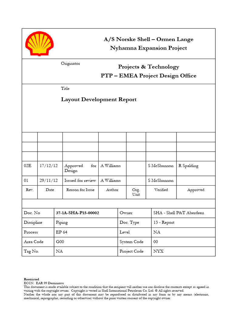 Layout Development Report - REFERENCE ONLY | PDF