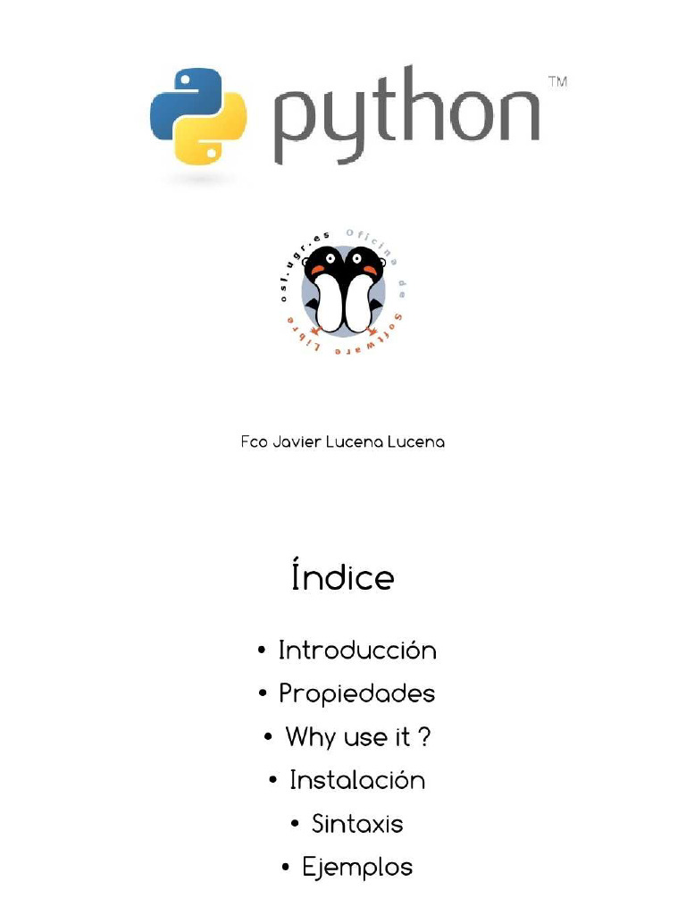 PDF Presentacion Python - Compress | PDF PDF Presentacion Python - Compress | PDF