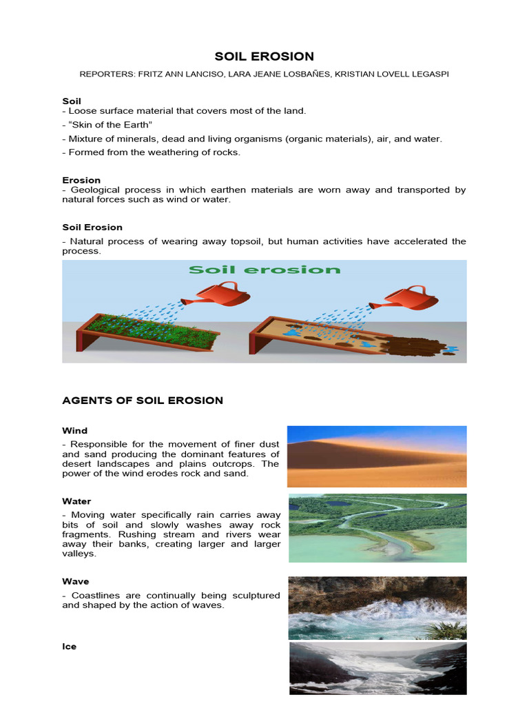 Soil-Erosion | PDF | Soil | Erosion