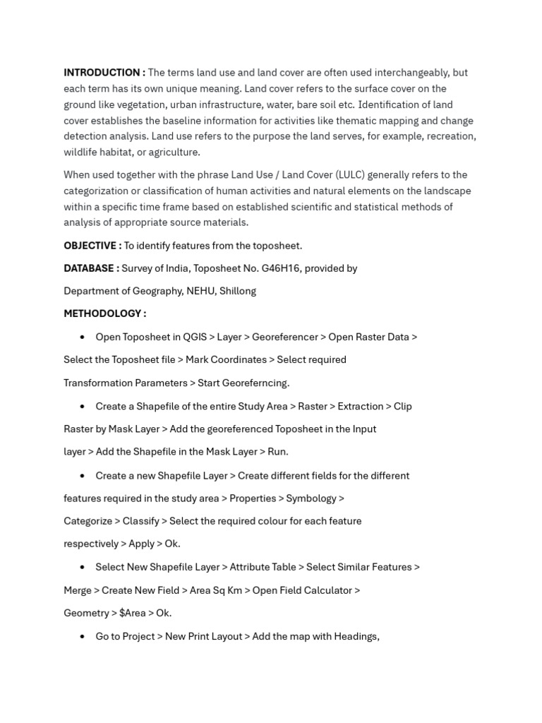 Practicals | PDF | Earth Sciences