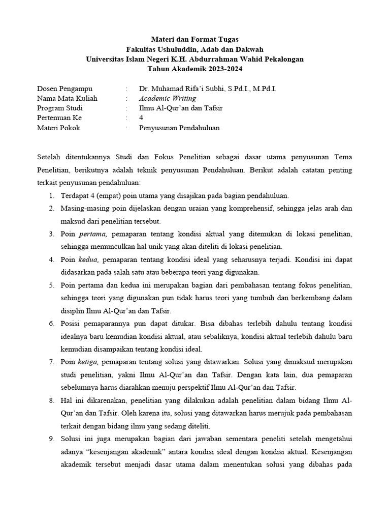 Form Tugas Pertemuan Ke 4 - IAT | PDF