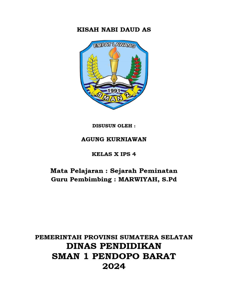 KISAH NABI DAUD AS | PDF