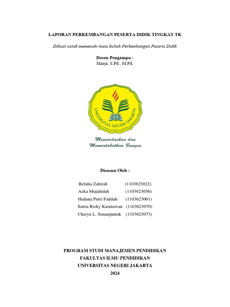 Laporan Hasil Observasi PPD Kel 2 | PDF