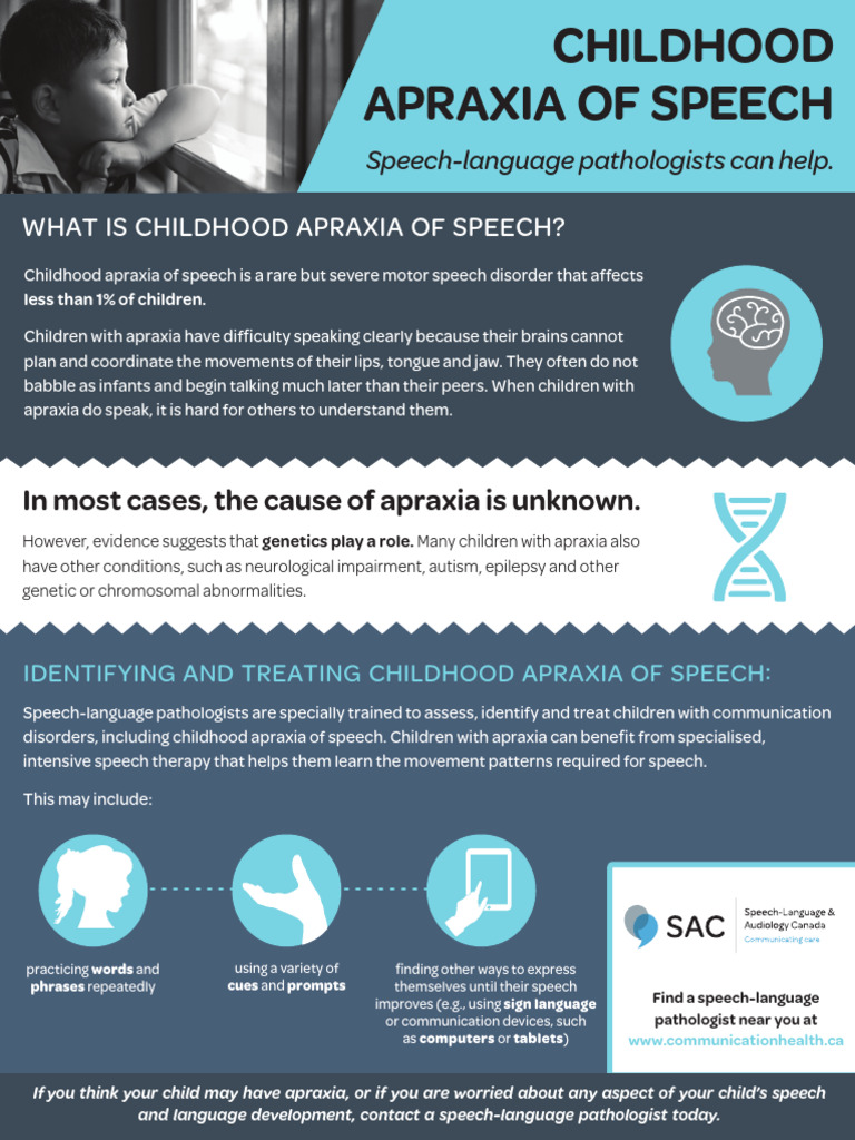 Apraxia Info Sheet en | PDF