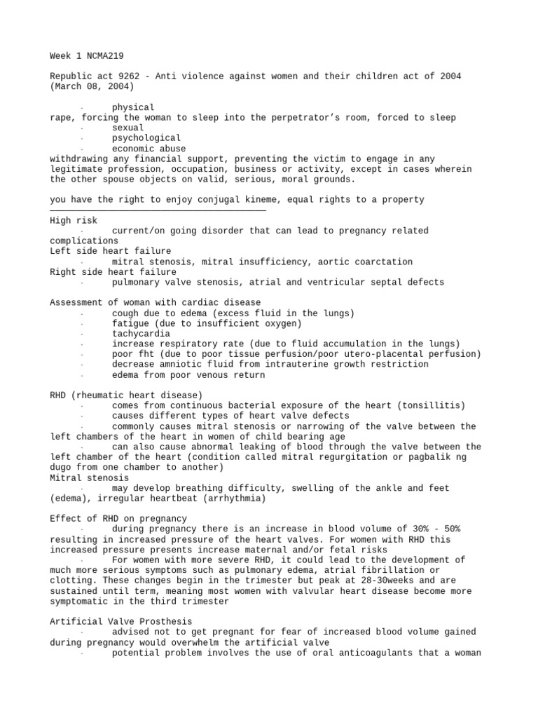 Text 2 | PDF | Anemia | Miscarriage