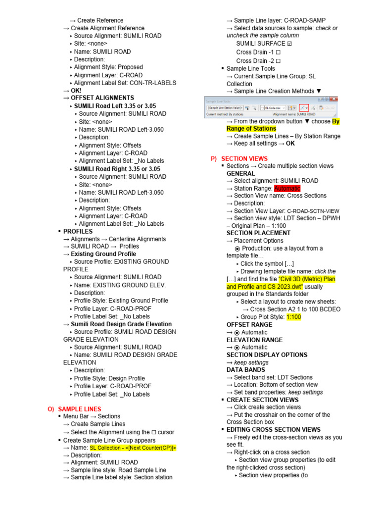 Highway Road Design With Superelevation Part 8 | PDF | Computing | Software