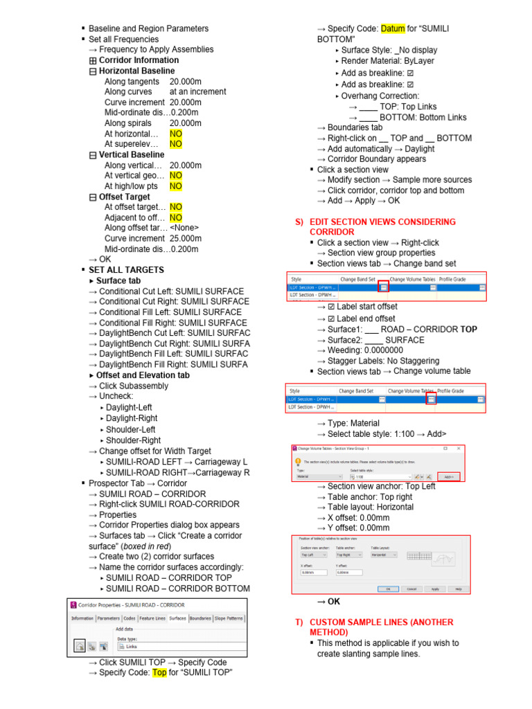 HIGHWAY ROAD DESIGN WITH SUPERELEVATION PART 10 | PDF