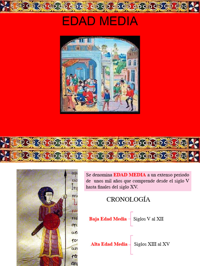 Historia y Sociedad de la Edad Media | PDF | Edades medias | Feudalismo