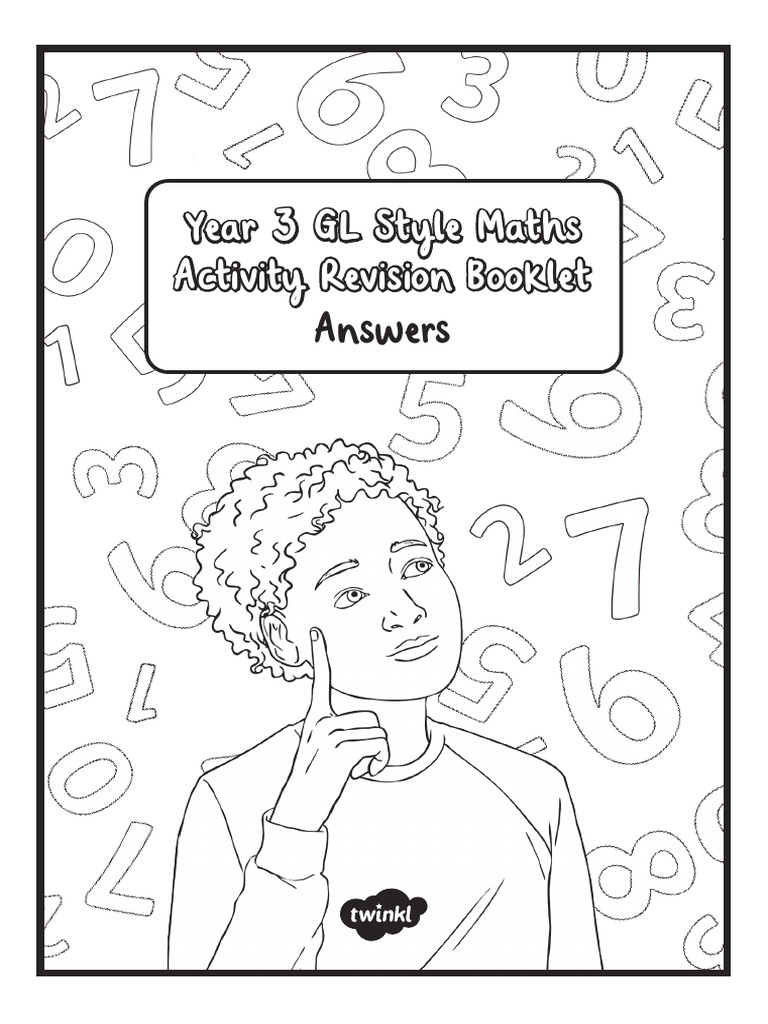 Year3 GL Style Maths Activity Revision Booklet Answers | PDF ...