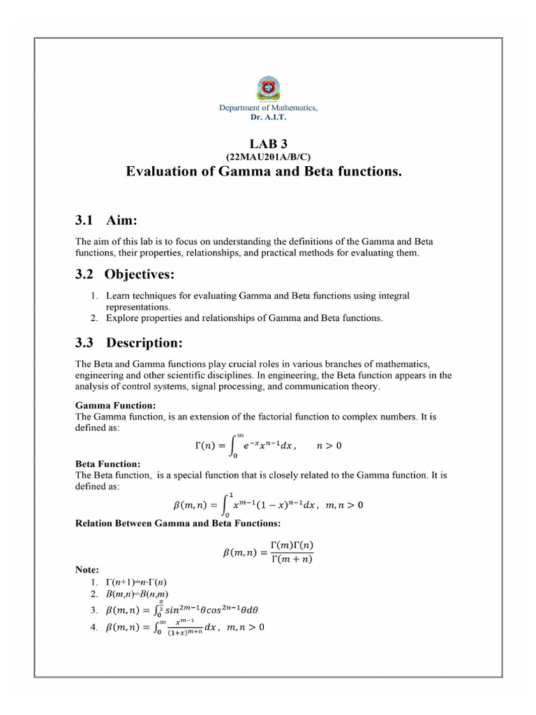 M2 - A, B, C Maxima Lab 3 2024 | PDF