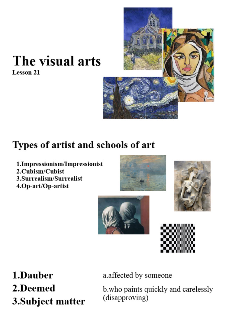 Lesson 21 | PDF | Impressionism | Cubism