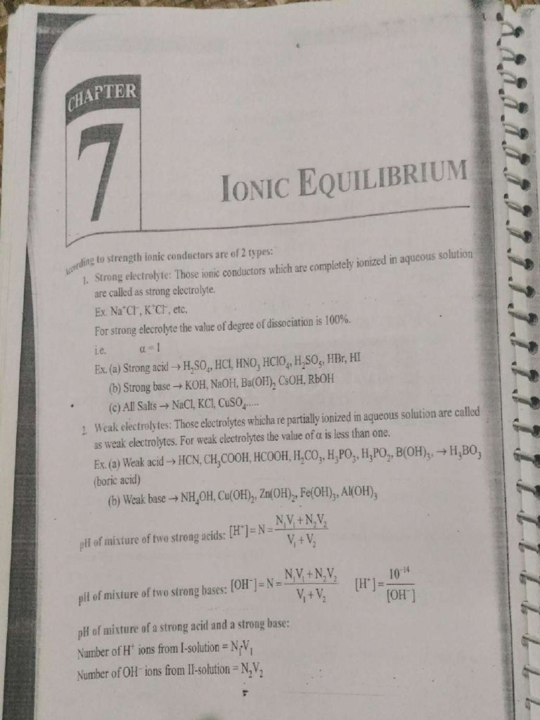 Ionic Equilibrium Ilovepdf Compressed Pdf