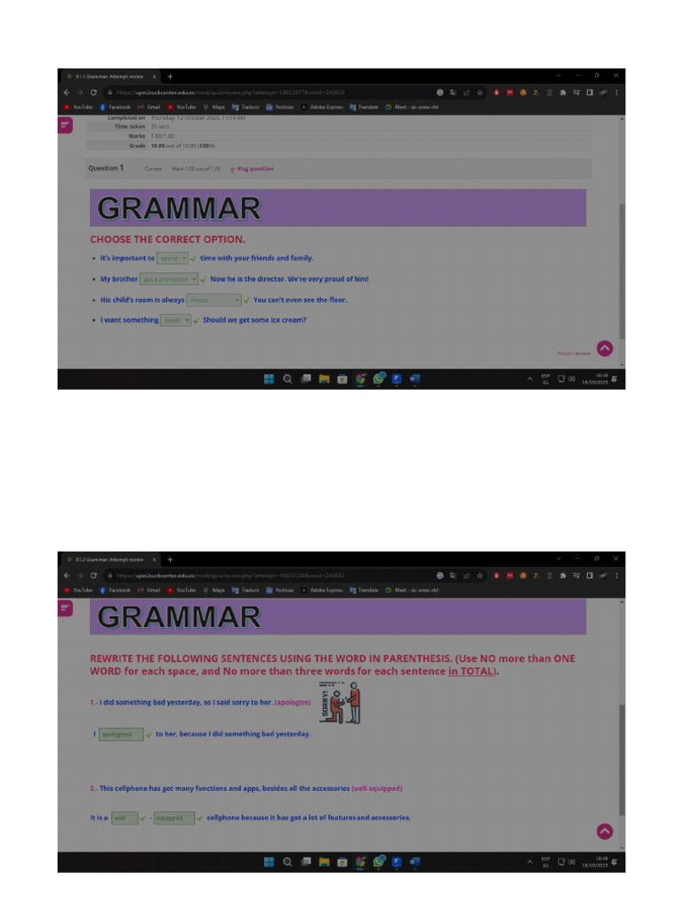 Modulo Ingles 5 | PDF