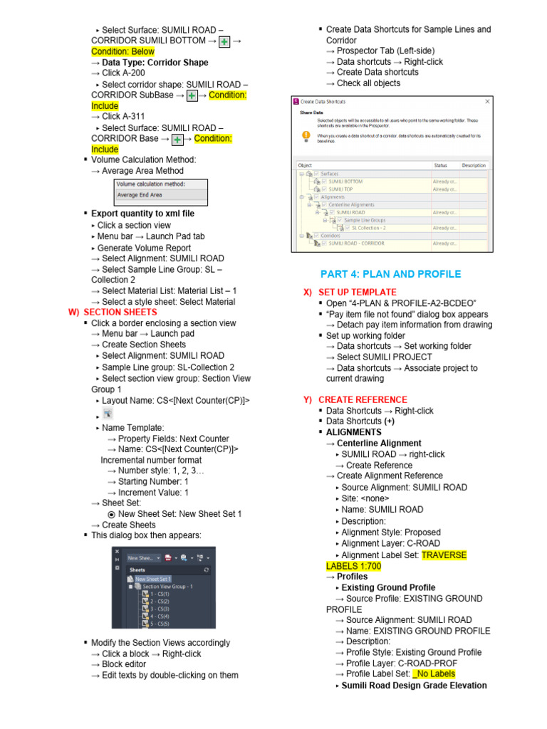 Highway Road Design With Superelevation Part 12 | PDF | Computing | Software