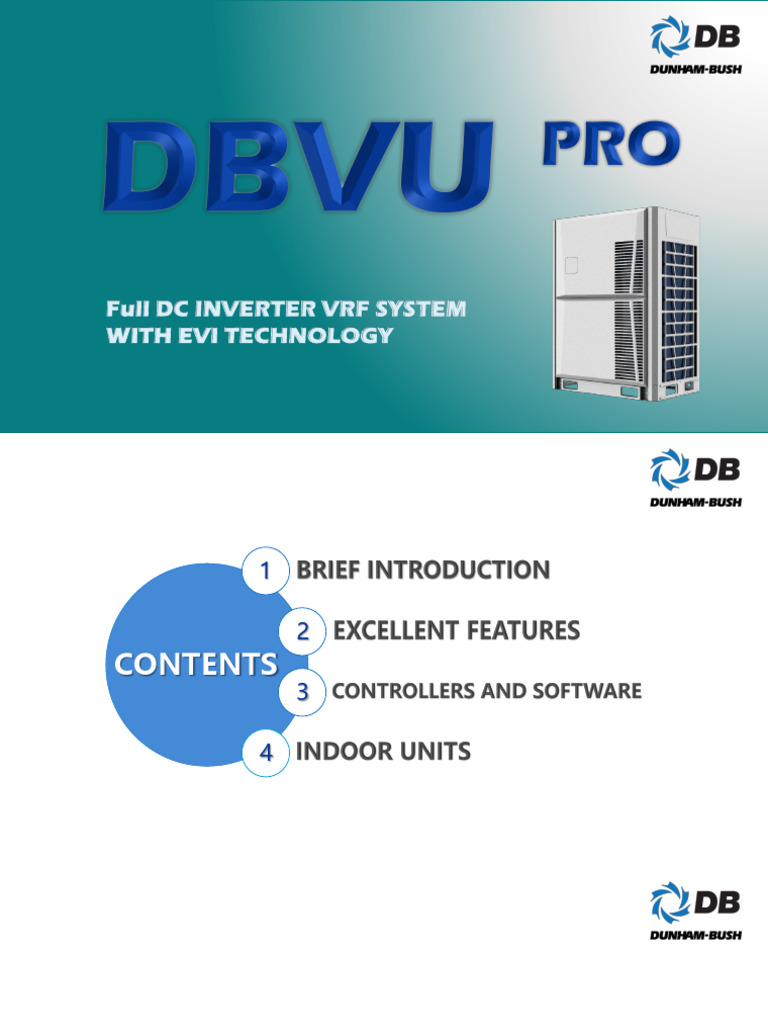 DBVU Procooling Only Introduction 220V | PDF | Manufactured Goods ...