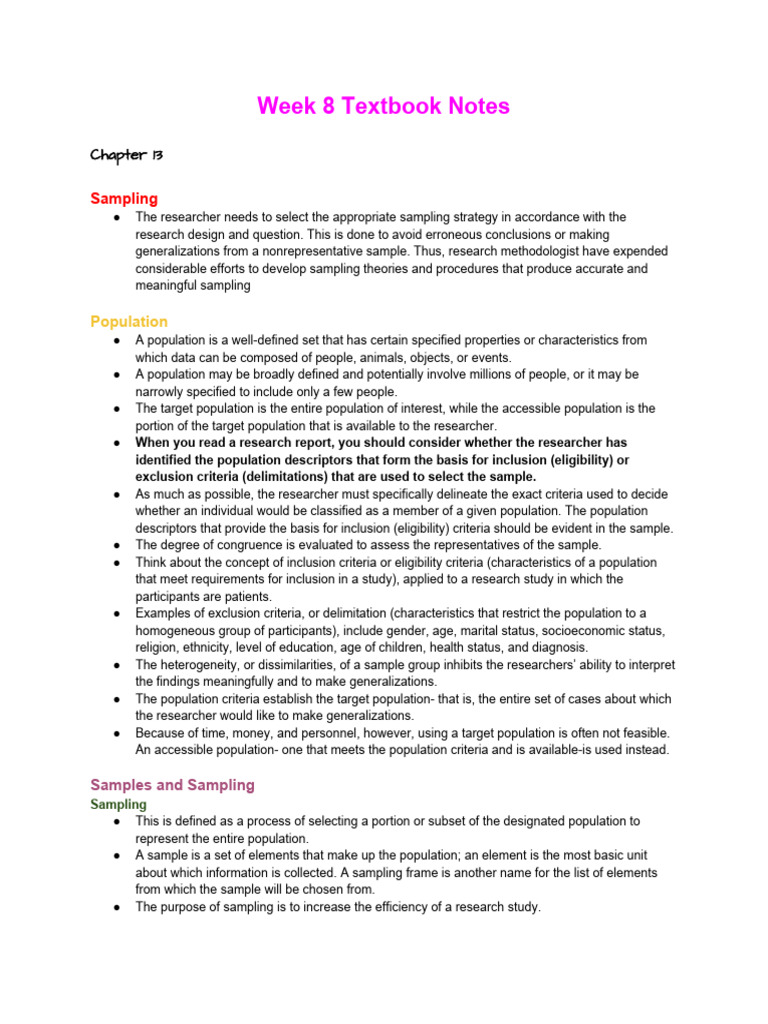 Sampling Strategies in Research Methods | PDF | Sampling (Statistics ...
