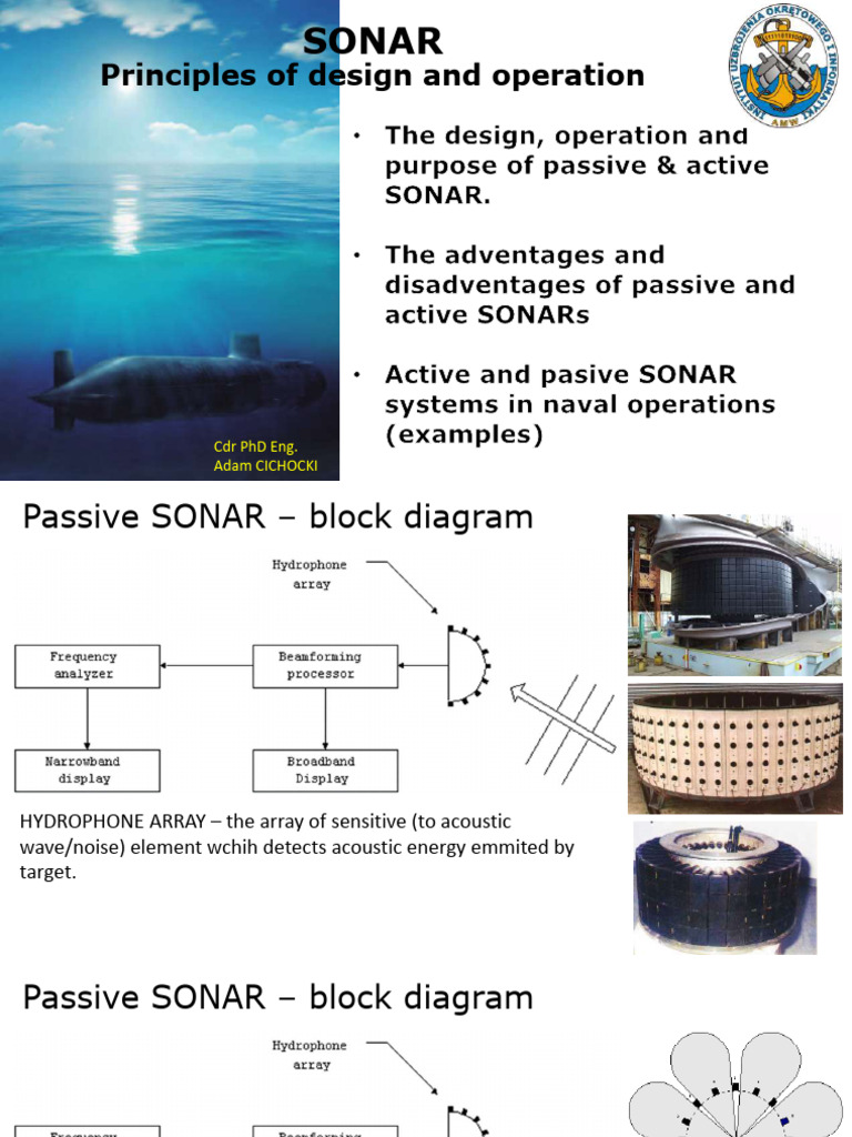 4 - SONAR (Design & Operation) | PDF | Sonar | Telecommunications