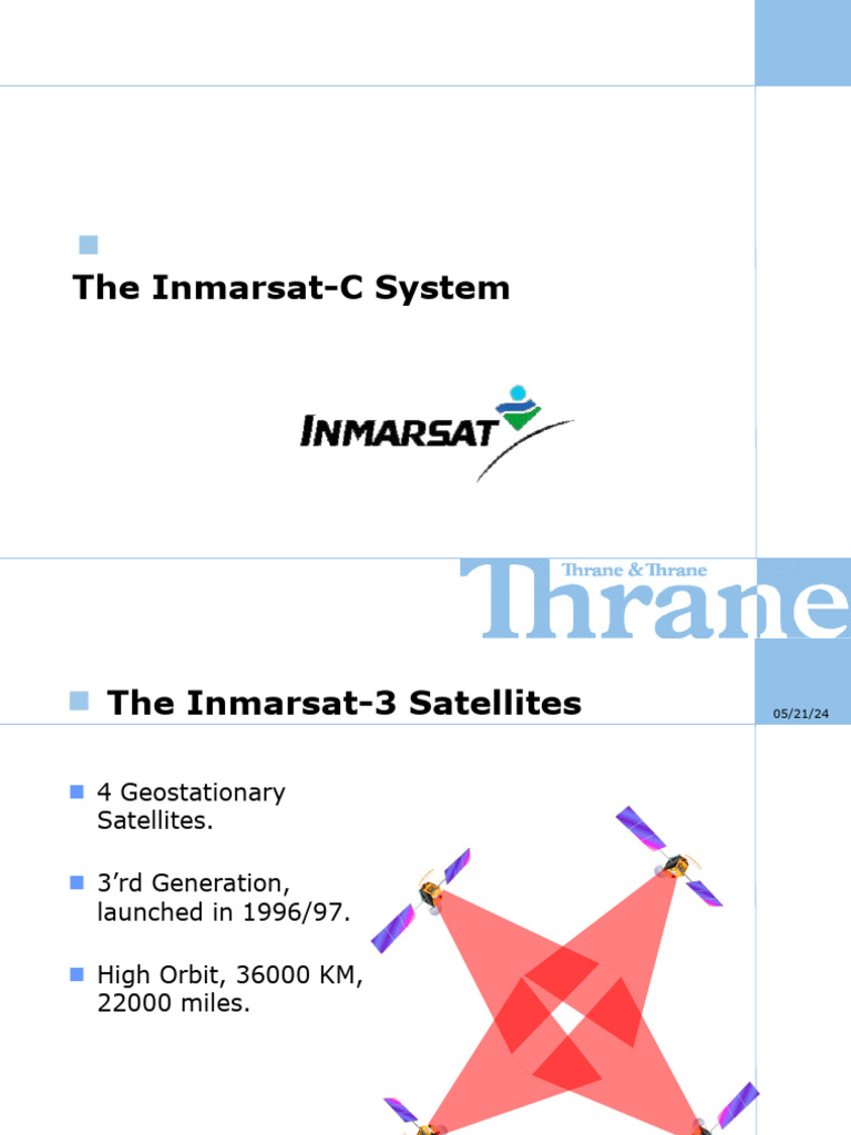 10 The Inmarsat-C System 97 (May-00) | PDF | Electronics ...