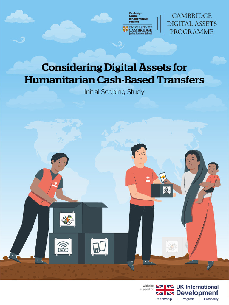 Digital Assets in Humanitarian Cash Transfers | PDF | Cryptocurrency | Aids