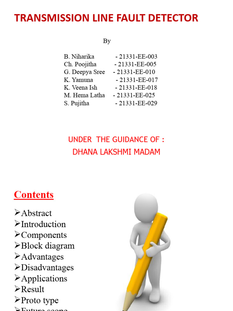 Transmission Line Fault Detection | PDF | Relay | Electric Power Transmission
