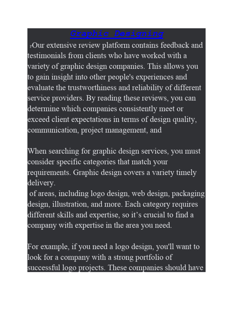 Graphic Designing | Download Free PDF | Graphic Design | Web Design