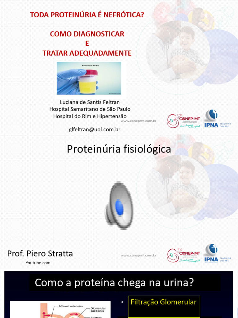 Toda Proteinúria É Nefrotica Como Diagnosticar e Tratar Adequadamente ...