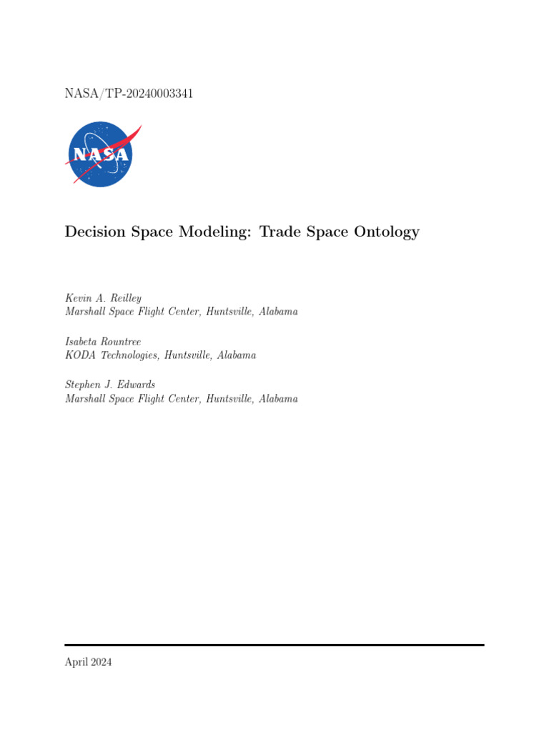 Trade Space Ontology | PDF | Ontology (Information Science) | Matrix ...