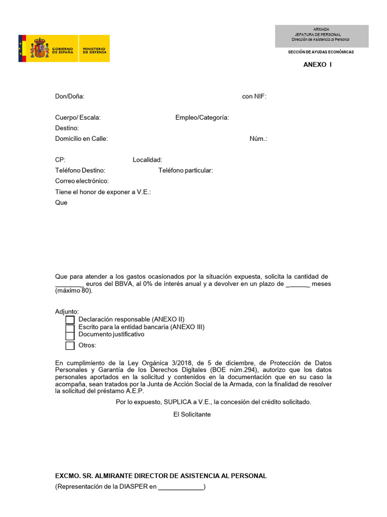 3-Anexos Prestamos Aep | PDF | Préstamos