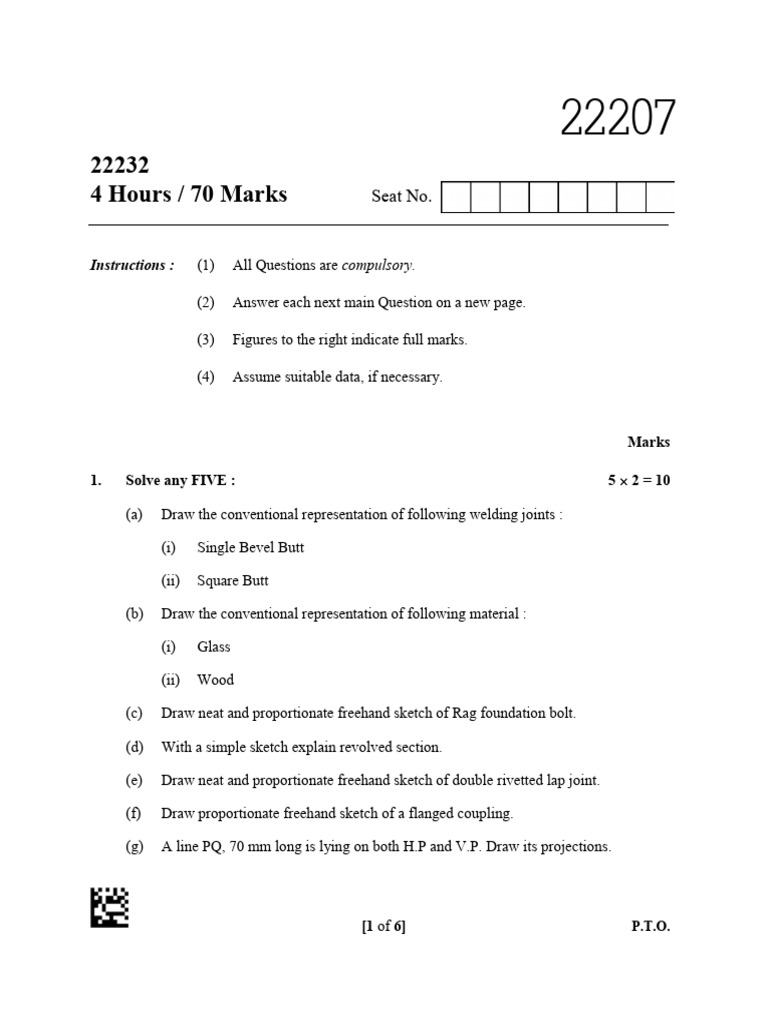 22207-2023-Summer-Question-Paper (Msbte Study Resources) | PDF ...
