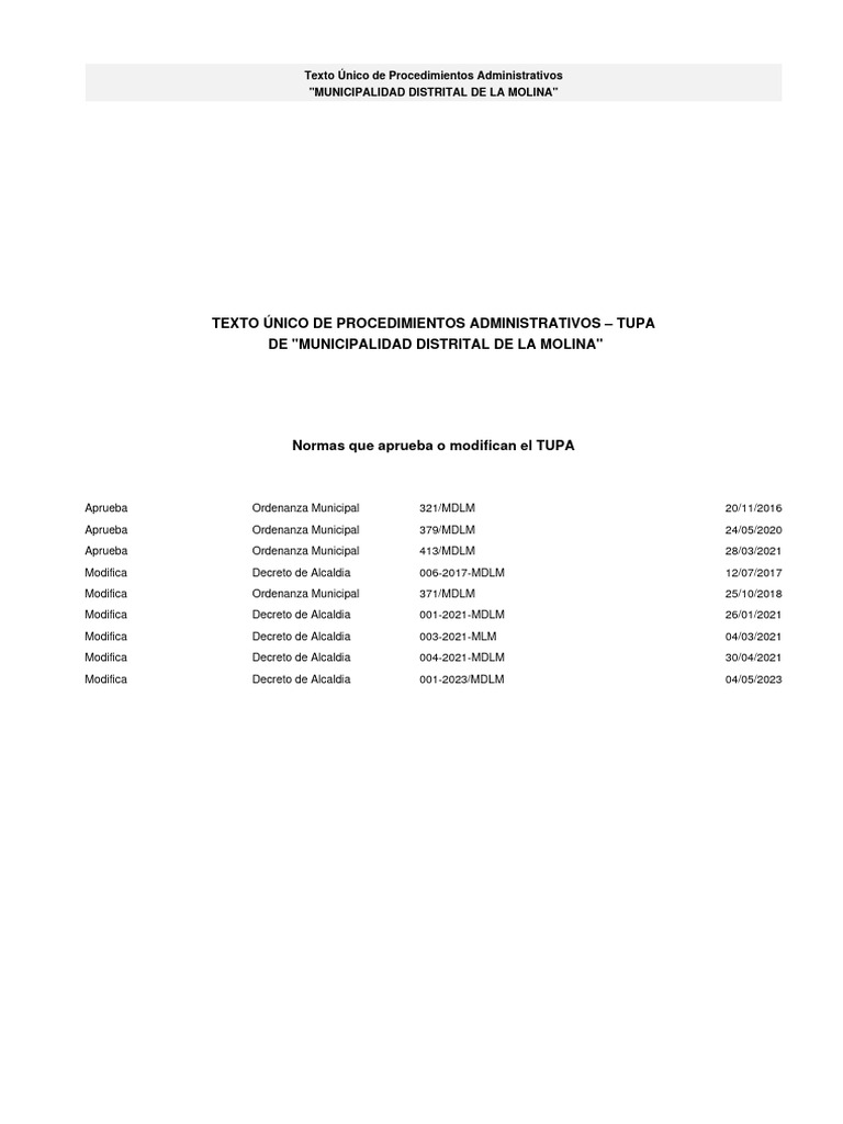 Tupa - La Molina | PDF | edificio