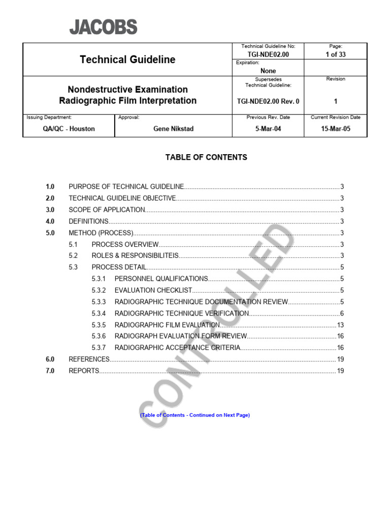 RT Film Interpretation | PDF | Nondestructive Testing | Radiography