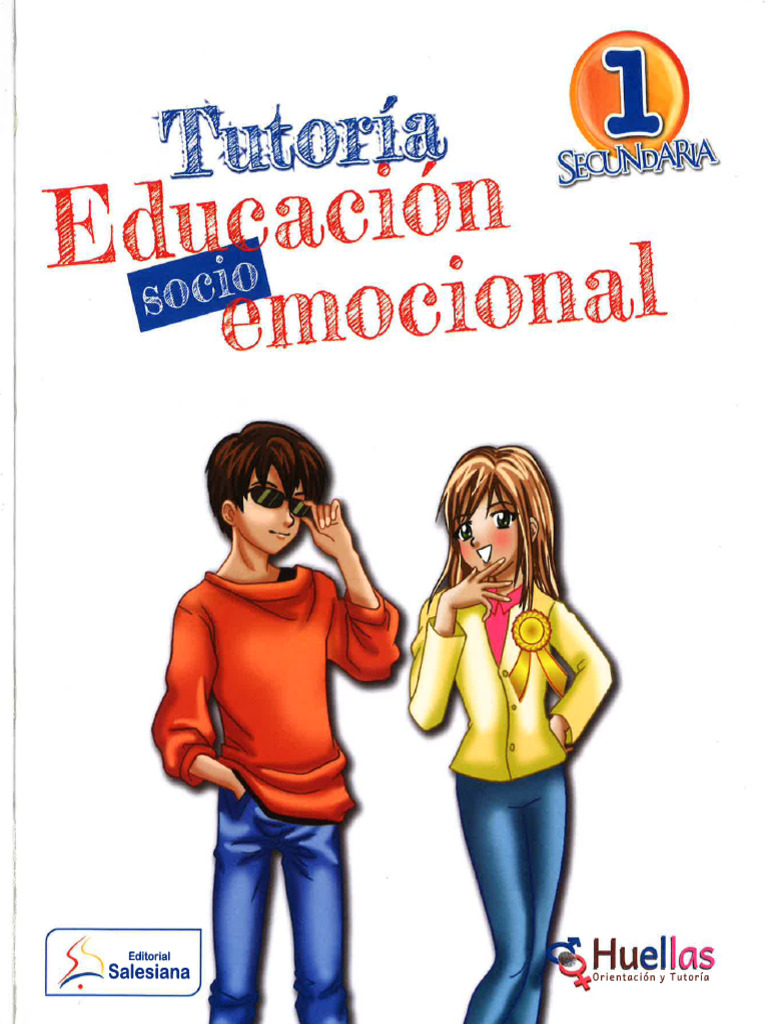 Tutoria Educacion Socio Emocional Huellas 1 Secundaria | PDF