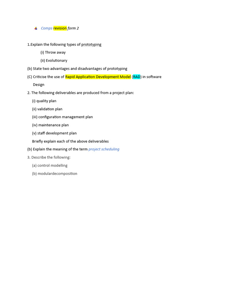 Software Design & Prototyping Guide | PDF