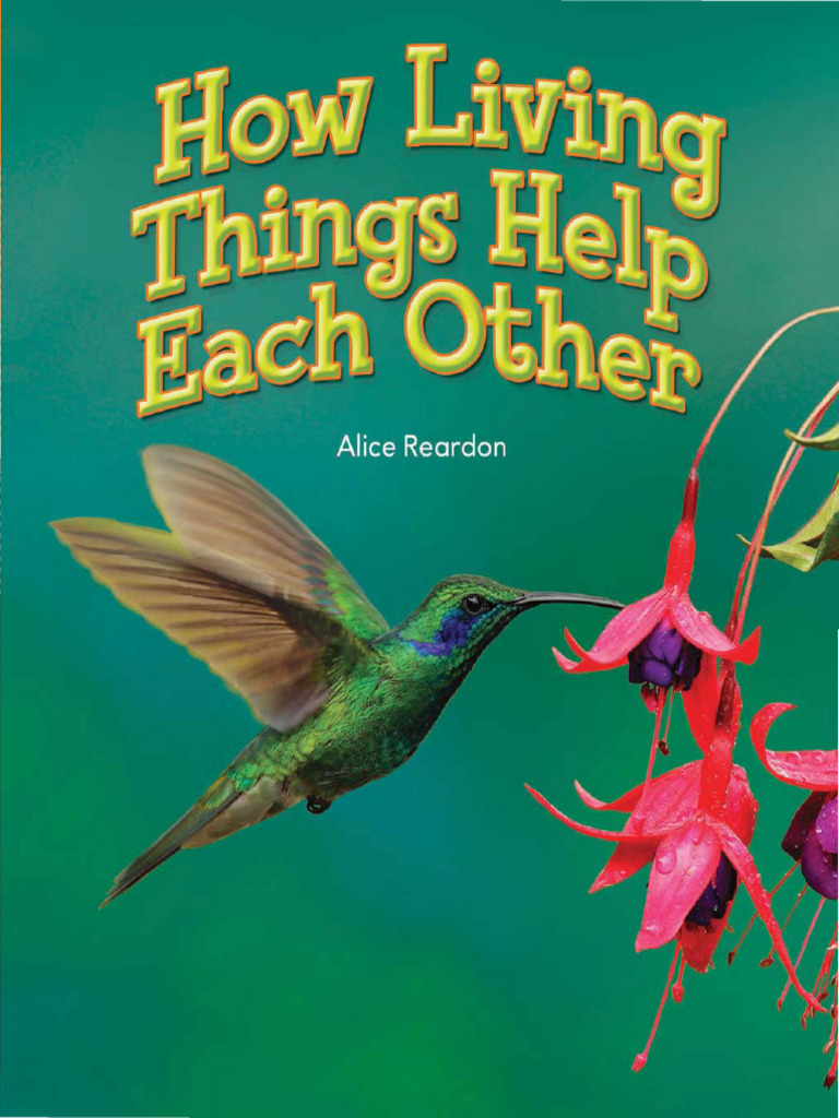 How Living Things Help Each Other | Download Free PDF | Plants | Seed