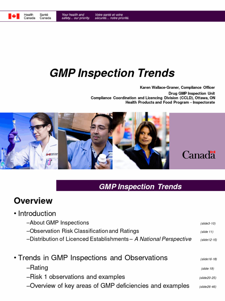 GMP Inspection Trends | PDF | Pharmacology | Health Care