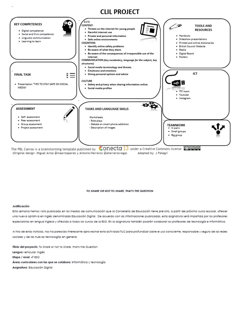 CLIL Project PDF | PDF
