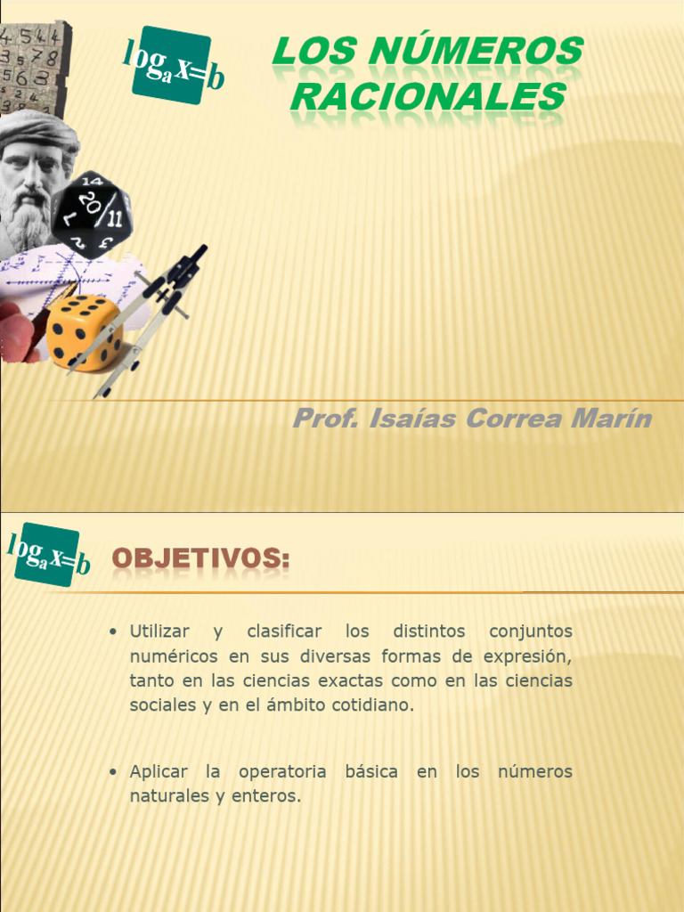 Conjuntos de Los N Meros Racionales | PDF | Números | Número racional