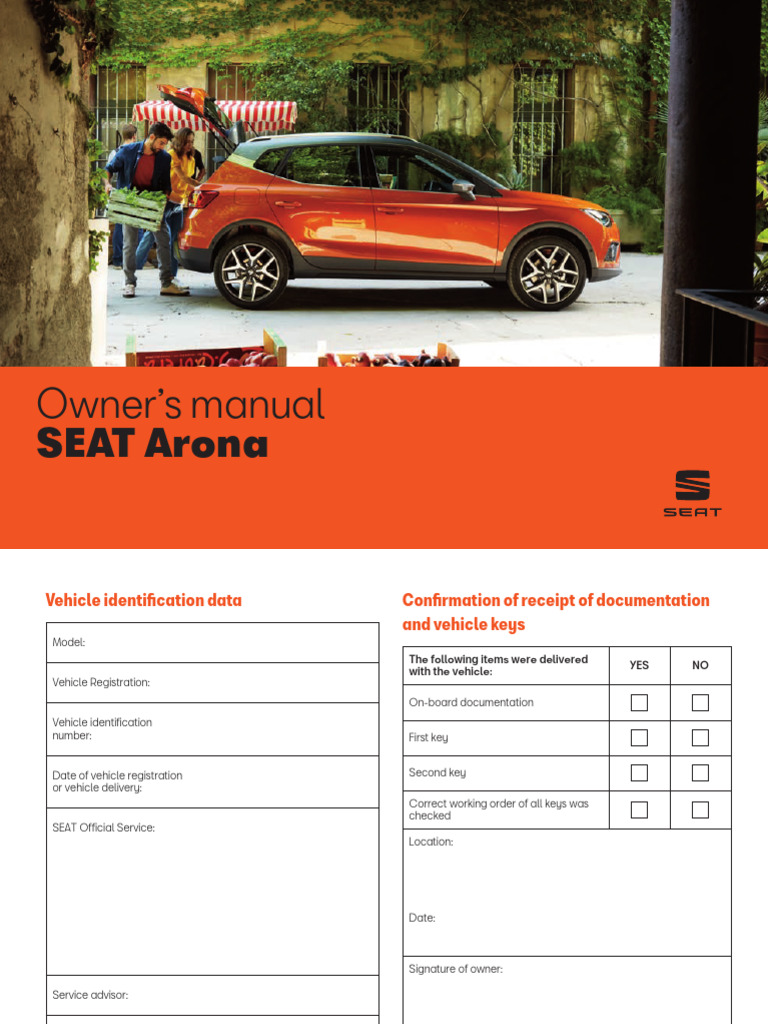 Seat Arona Manual 11 19 | PDF | Seat Belt | Airbag