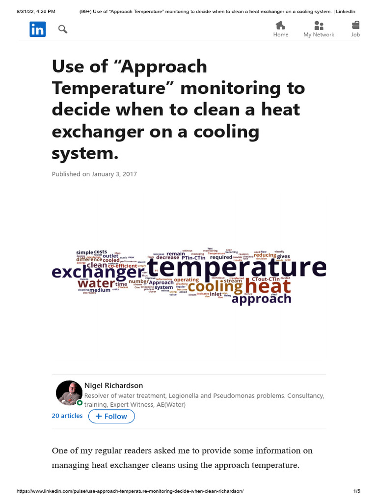 Second Definition of Approach Temperature | PDF | Heat Exchanger | Heat