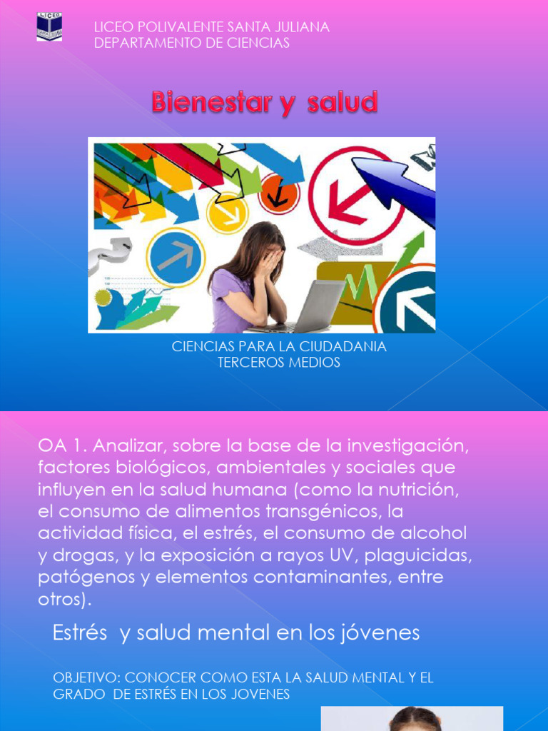 Estrés y Salud Mental en Jóvenes | PDF | Estrés (biología) | Salud mental