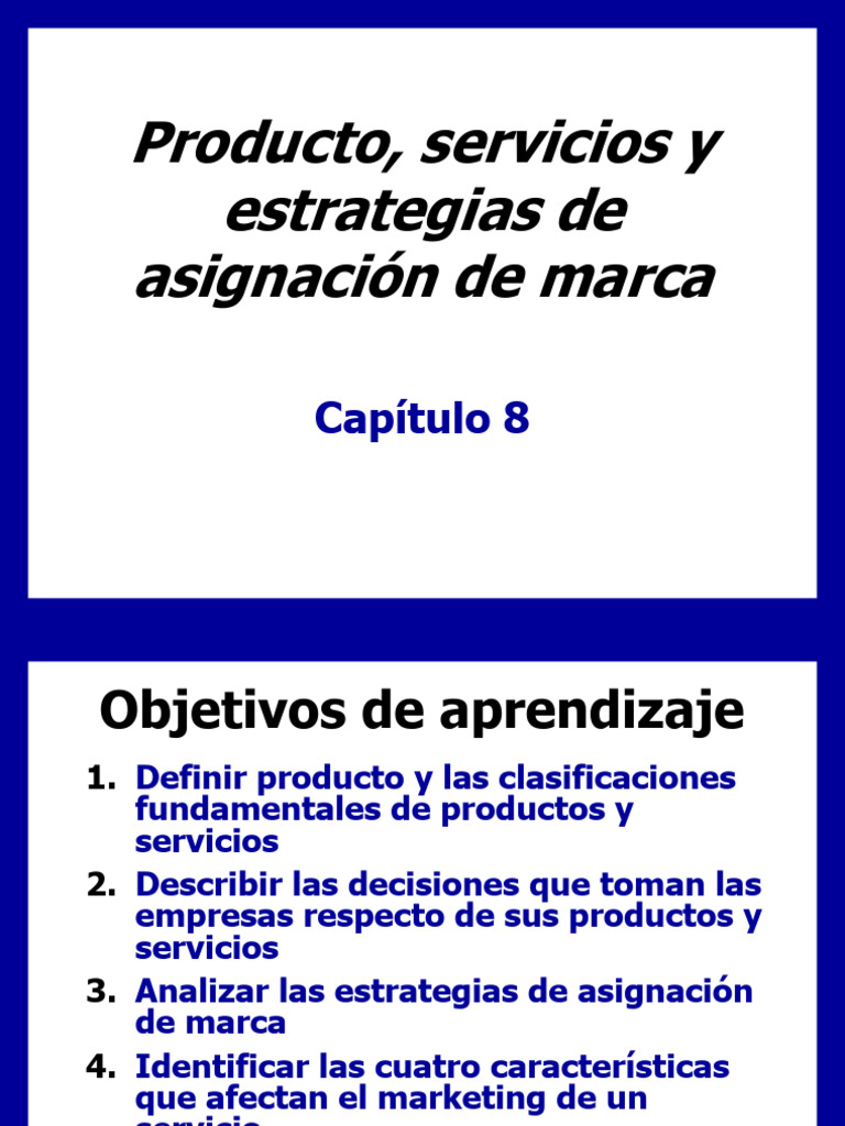 Estrategias de Producto y Marca | PDF | Producto (Negocio) | Marca