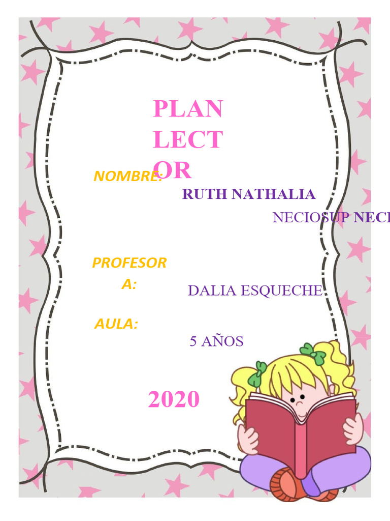 Caratula Plan Lector | PDF