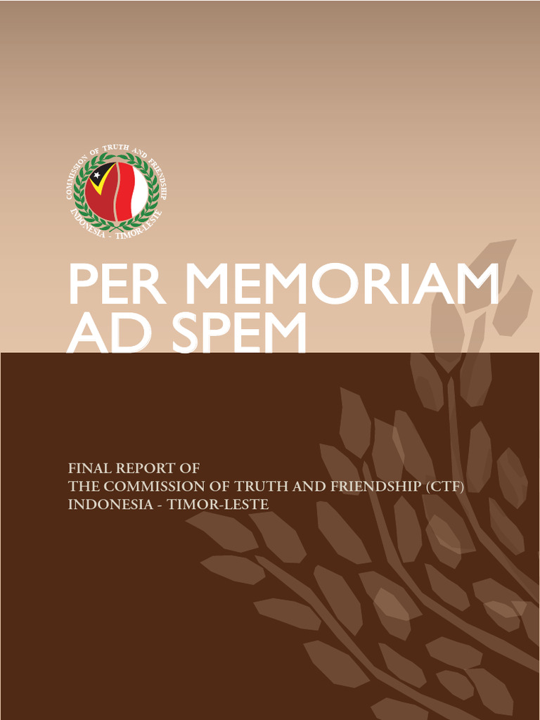 Indonesia TimorLeste - CTF .Report FULL | PDF | Torture | Violence